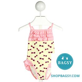 RACHEL RILEY YELLOW 1-PIECE SWIMSUIT